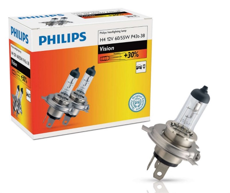 Philips Vision pærer 2stk - Høj kvalitet - lav pris