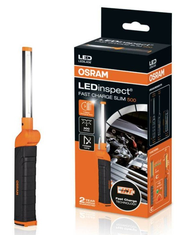 Osram LEDinspect FAST CHARGE SLIM 500