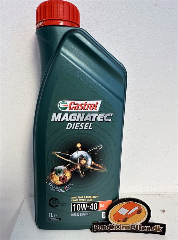 B4 10w40 Motorolie - Castrol Magnatec 10w40, stærk olie