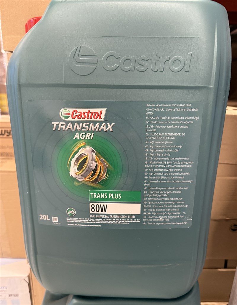 Castrol Transmax Agri Trans Plus 80W (20 liter)