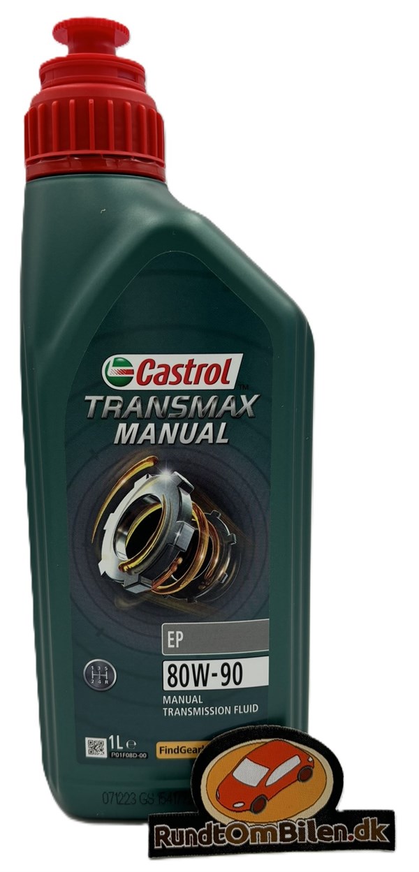 Gearkasseolie Castrol - Manual EP 80w-90 GL-4 olie