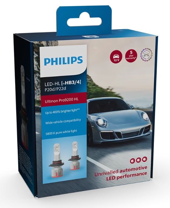 Philips Ultinon Pro9200 HB3/HB4 LED pærer