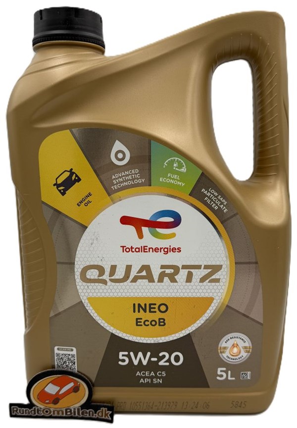 Total EcoB 5W-20 motorolie til Ford EcoBoost motorer