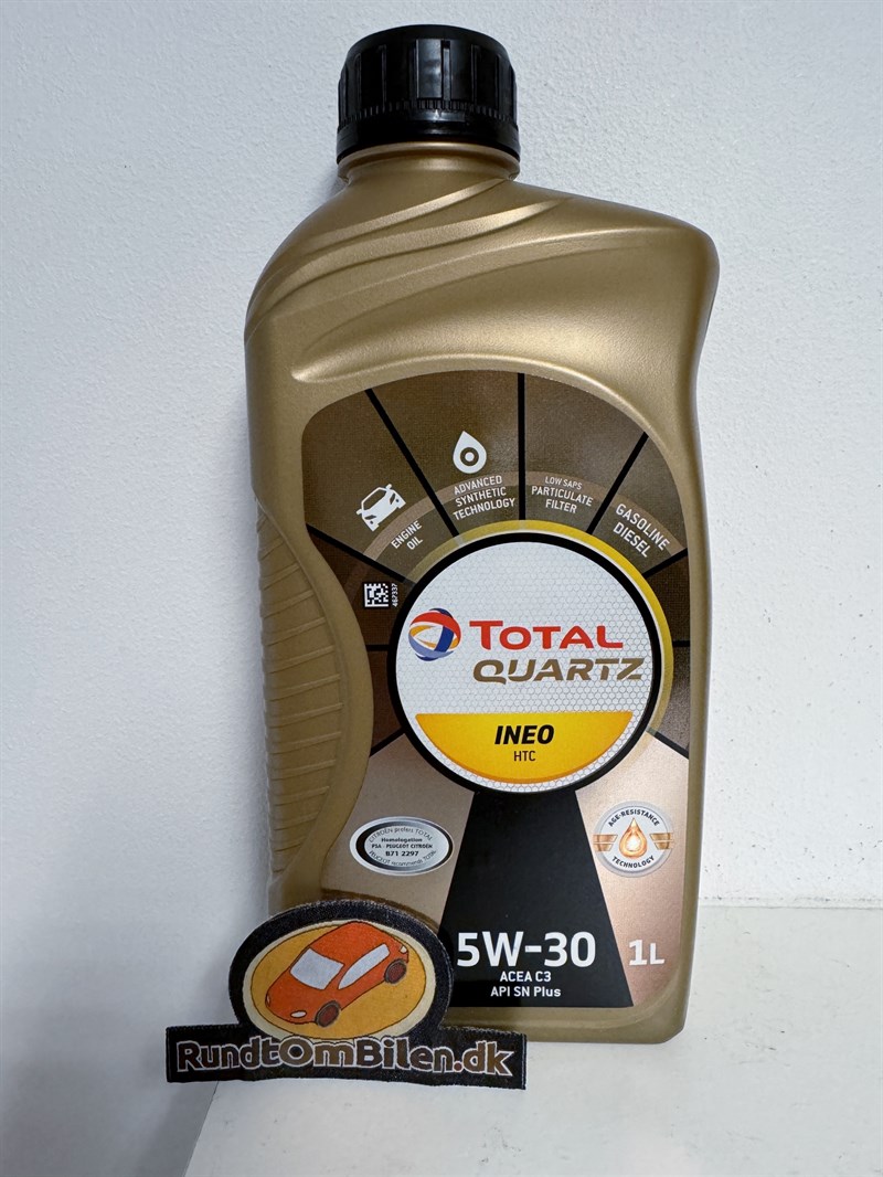 Low saps motorolie fra Total. Ineo HTC 5w30